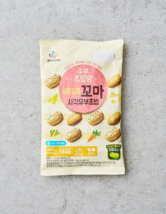 [CJ] 주부초밥왕 새콤달콤 꼬마 유부초밥 149.2g - 마켓컬리